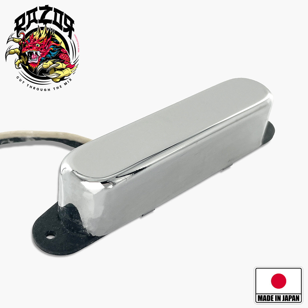 Razor® Mangetsu Full Moon Neck Pickup For Telecaster® - Chrome | Allparts UK