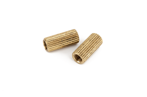 Bridge Pivot Screw Inserts for 2-Point Pivot Style Bridges, Genuine Fe ...