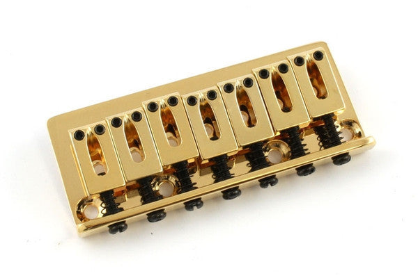 Guitar bridge - 7-string non-tremolo guitar bridge steel saddles ...