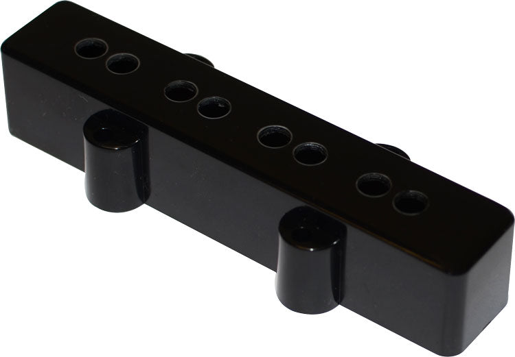 Jazz Bass Bridge Pickup Cover 67mm Black - Single, Mojotone | Allparts UK