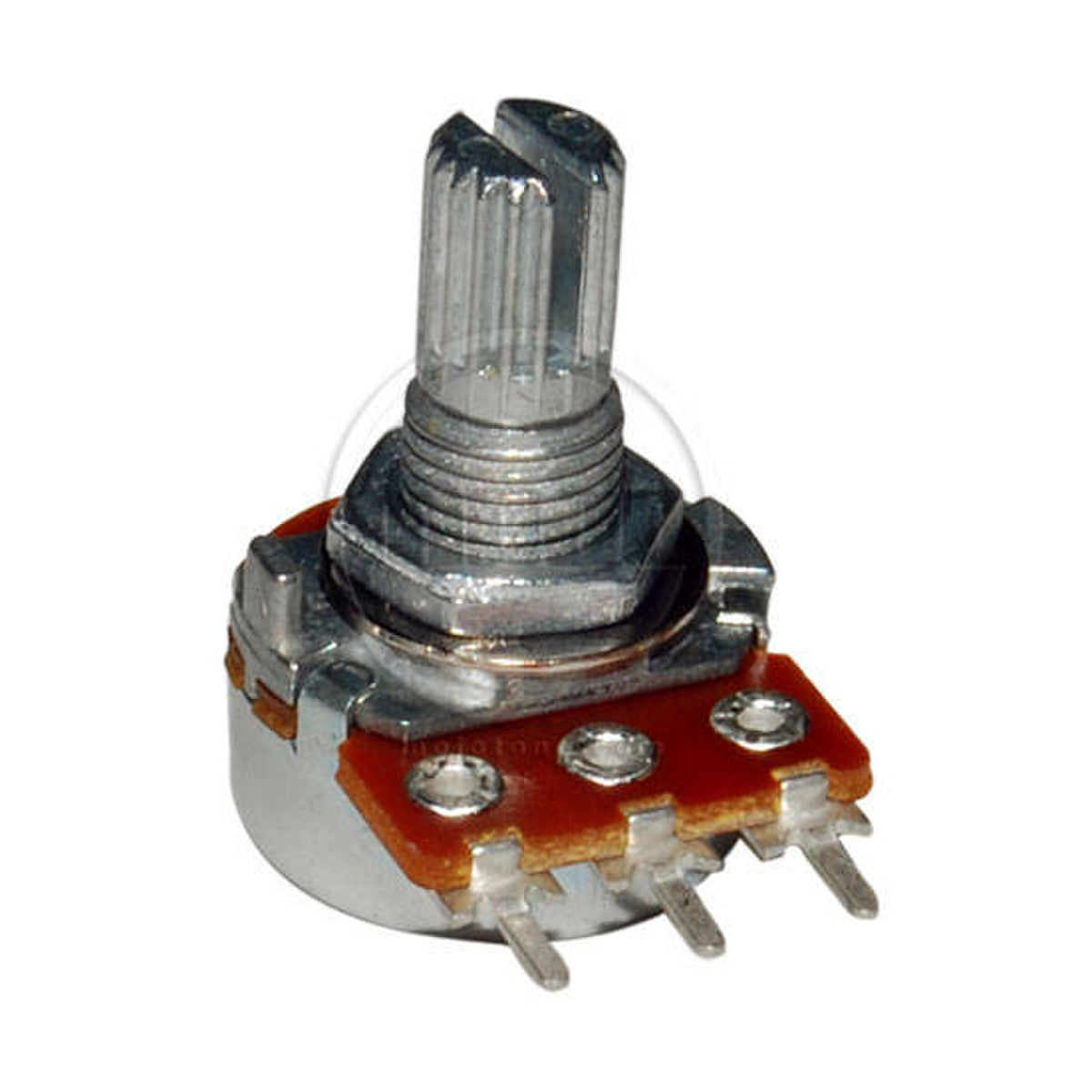 Amp pot - 500KA 16mm Short Split Shaft PC Mount | Allparts UK