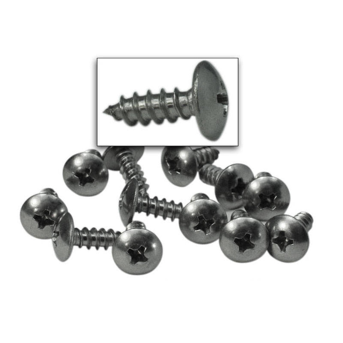 Stainless Truss Head Cabinet Corner Screws, Mojotone, Pack of 12 ...