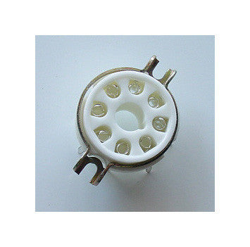 Amp sockets - tube socket - 8 Pin PC Mount Ceramic | Allparts UK