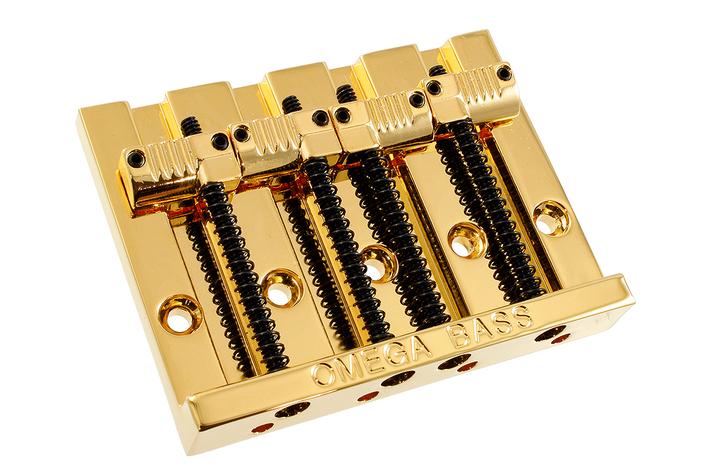 Bass Bridge - 4 String - Omega® Bass Bridge - Top Loading - with Groov ...