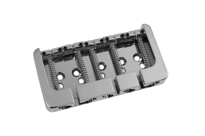Hipshot 5-String B Style Bass Bridge with 2-3/4 inch (69.8mm) String S ...