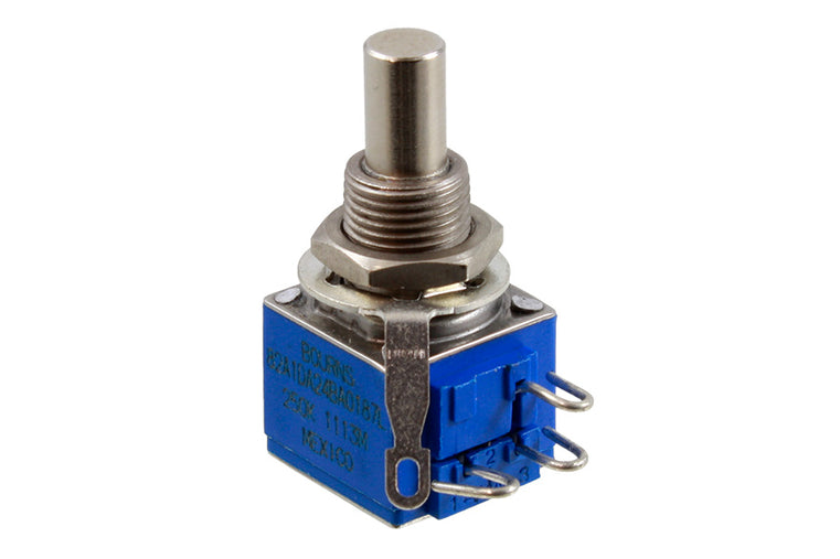 Bourns 250K Audio (Log) Taper Pot, 82 Series, Solid Shaft | Allparts UK