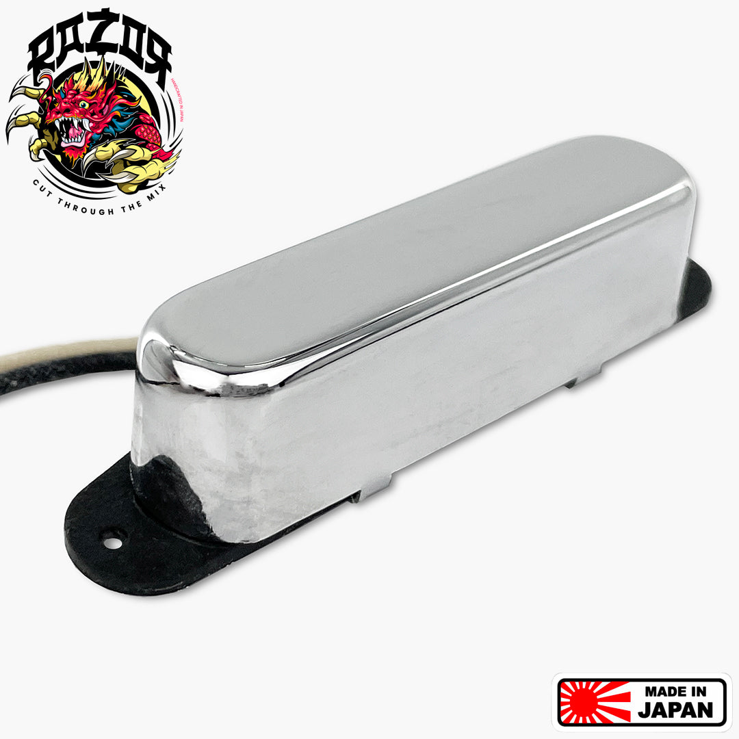 Razor® Buraddo mūn Blood Moon Neck Pickup for Telecaster® - Chrome | Allparts UK