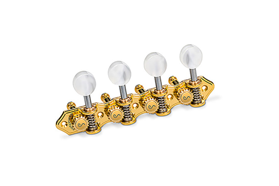 Tuning keys - Schaller GrandTune mandolin keys, A-style, pearloid butt ...